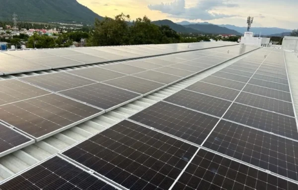 Solar Panel mount for metal roof – 3 solar panels - Synergy Solar Solutions